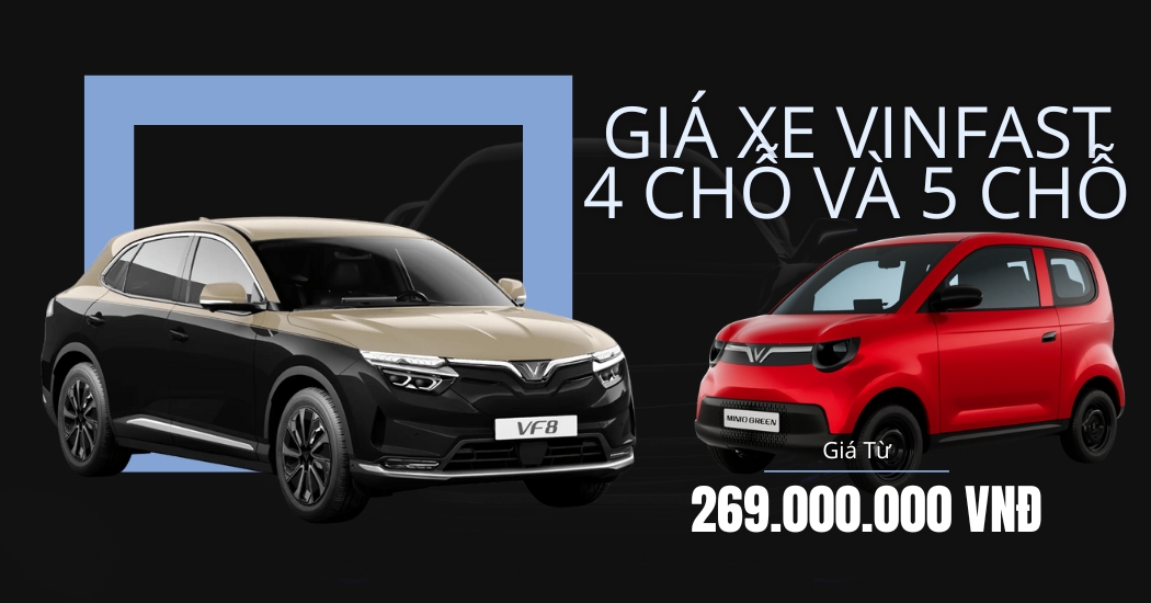 Giá Xe VinFast 4 Chỗ 5 Chỗ Bao Nhiêu Tiền? Xe VinFast Rẻ Nhất Hiện Nay Là Mẫu Nào? - Vinfast ...